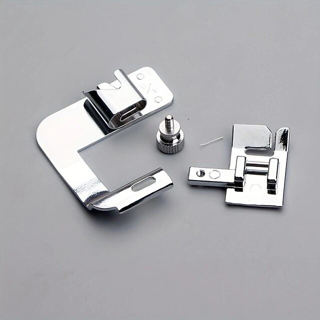 Domestic Sewing Machine Foot Presser Foot Rolled Hem Feet For Brother ...