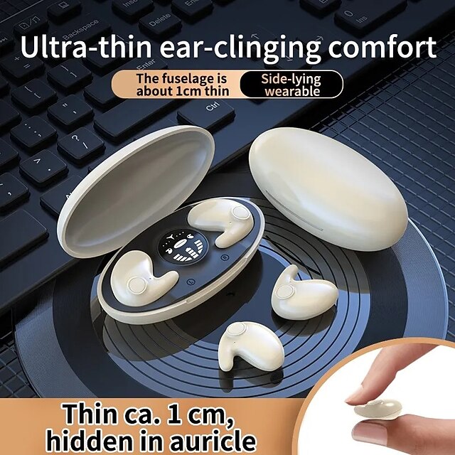 Sleeping BT Earphones Can Lie On The Side Ears Can Be Worn For A Long ...