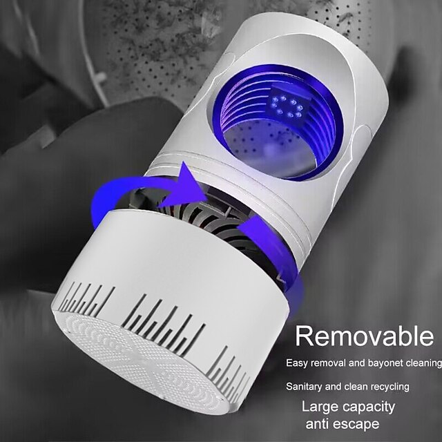 USB Bug Zapper Lamp – Powerful UV Photocatalyst Mosquito & Fly Killer ...