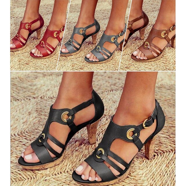 Femme Chaussures à Talons Sandales Sandales à talons Talons aiguilles ...
