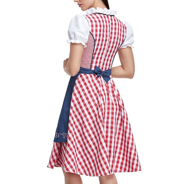 Oktoberfest Dirndl Trachtenkleader Dirndl bluse bayerske Wiesn ...