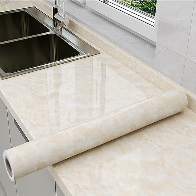Cool Wallpapers Marble Kitchen Wallpaper Wall Mural Countertop ...
