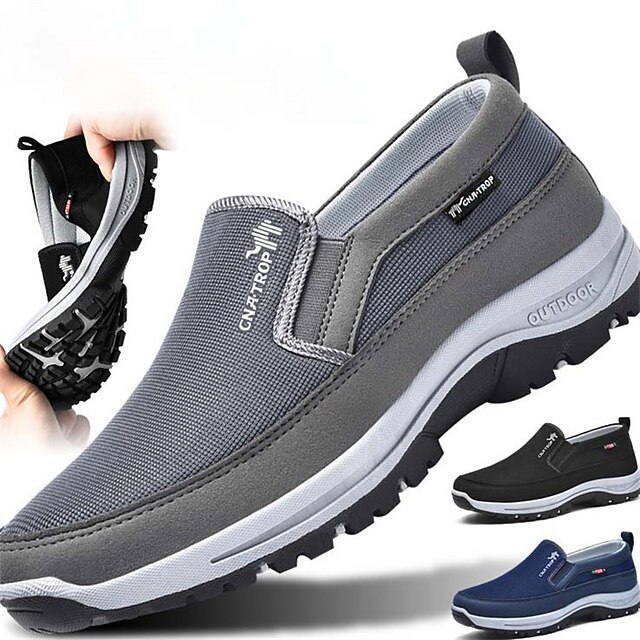 Men's Breathable Slip-On Outdoor Shoes – Lightweight and Durable ...