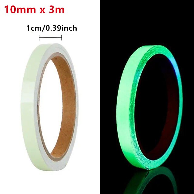 1 Roll Luminous Tape, 3M Self-Adhesive Night Vision Glow in The Dark ...