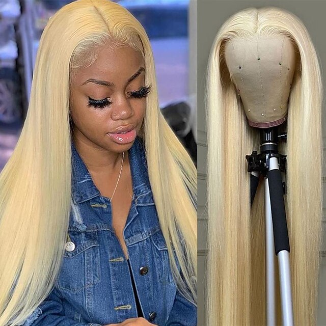 Barbiecore Movie Wigs 613 Blond Synthetic Wig Long Straight Blond Wig ...