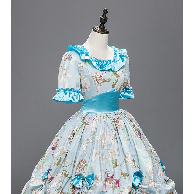 18th Century Women's Rococo Ball Gown Princess Maria Antonietta Rococo ...