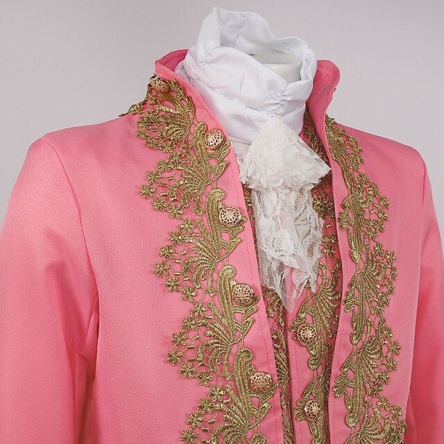 Retro Vintage Medieval Renaissance Coat Pants Outfits Prince Gentleman ...