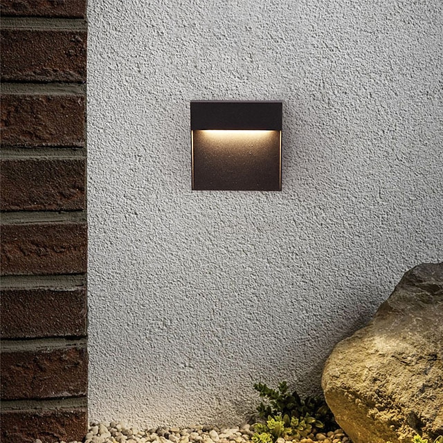 led buiten wandlamp trapverlichting ip65 waterdicht 3000k warm wit ...