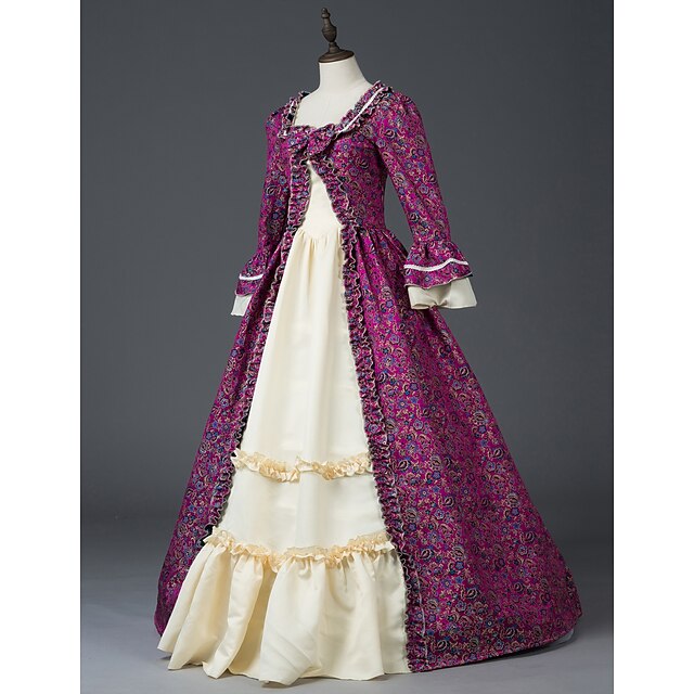 18th Century Women's Rococo Ball Gown Princess Maria Antonietta Rococo ...
