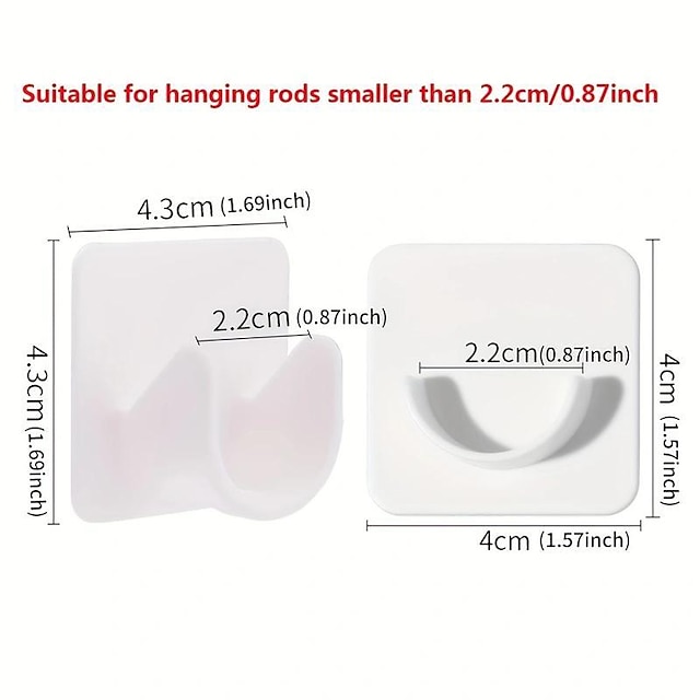 stang henger holder anti-slipp gardin dør gardin dusj gardin stang anti ...