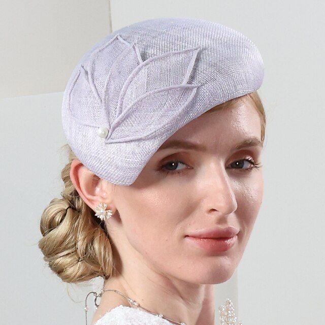 Hats Sinamay Saucer Hat Pillbox Hat Evening Party Ladies Day Wedding ...