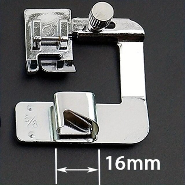 Domestic Sewing Machine Foot Presser Foot Rolled Hem Feet For Brother ...