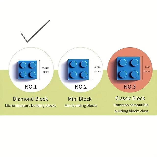 3320pcs Micro Building Blocks Set Diamond Tree House And Waterfall for ...