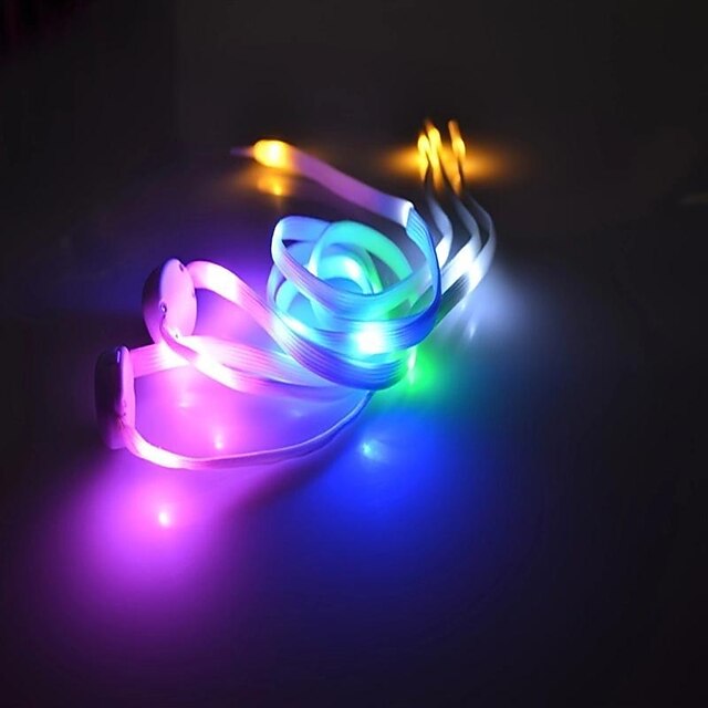 2PCS LED Earring Light Up Crown Glowing Crystal Stainless Ear Drop Ear ...