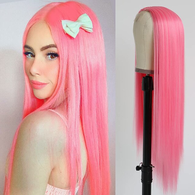 Barbiecore Movie Wigs 613 Blond Synthetic Wig Long Straight Blond Wig ...