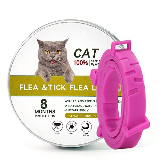 Pet Cat And Dog Insect Repellent Collar To Remove Fleas And Insects ...