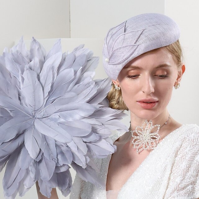Hats Sinamay Saucer Hat Pillbox Hat Evening Party Ladies Day Wedding ...
