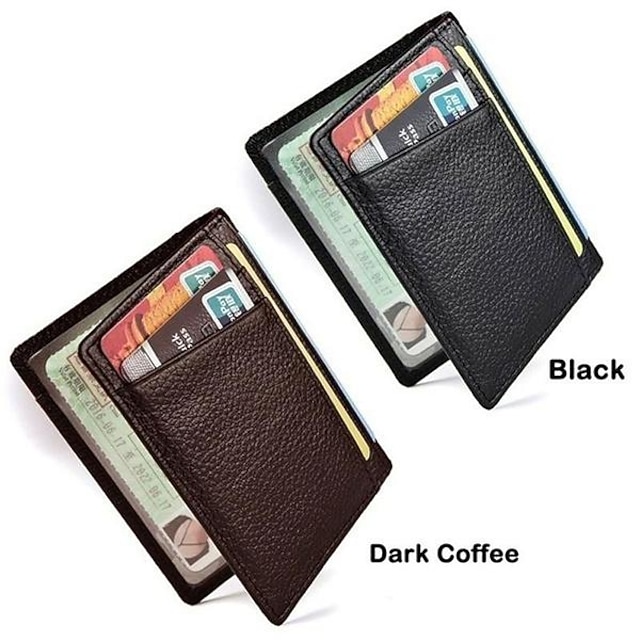 Ultra Slim Front Pocket Wallet Bifold Mens Wallet With 8 Card Slots ...