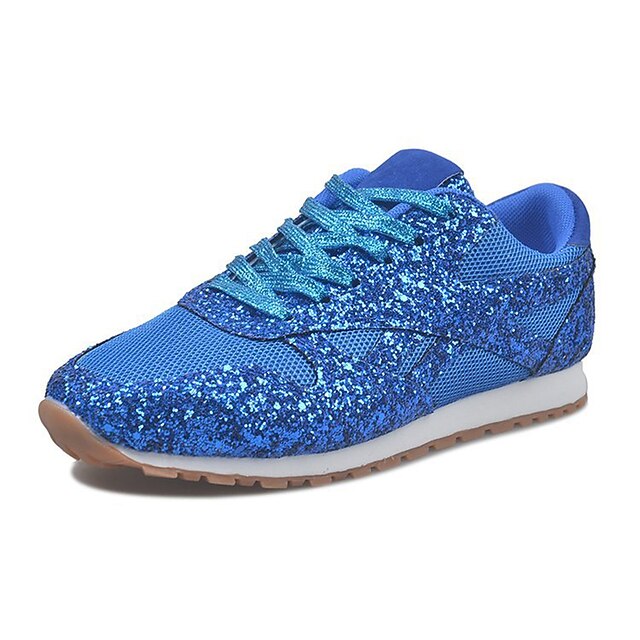 Women's Trainers Athletic Shoes Sneakers Bling Bling Sequins Bling ...