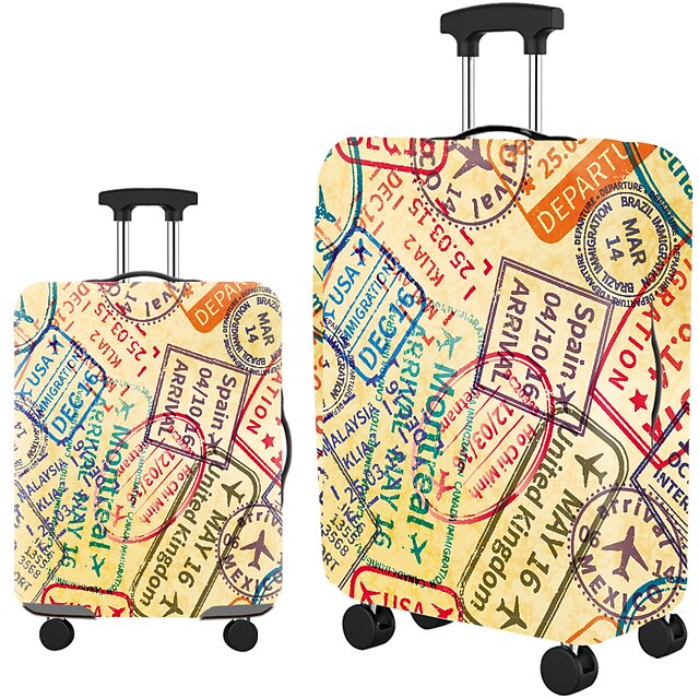Durable Travel Luggage Cover, Dacron Elastic Suitcase Cover Protector ...