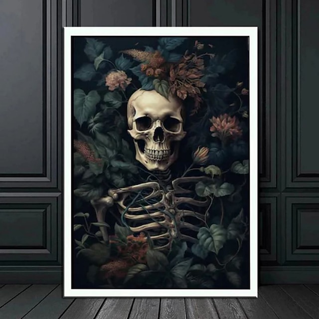 Halloween Wall Art Canvas Victoria Crow Witch Ghost Prints and Posters ...