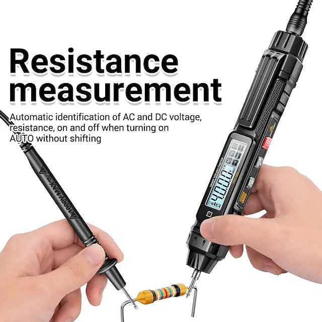 A3005 Digital Multimeter Pen Type 4000 Counts Professional Meter Non ...