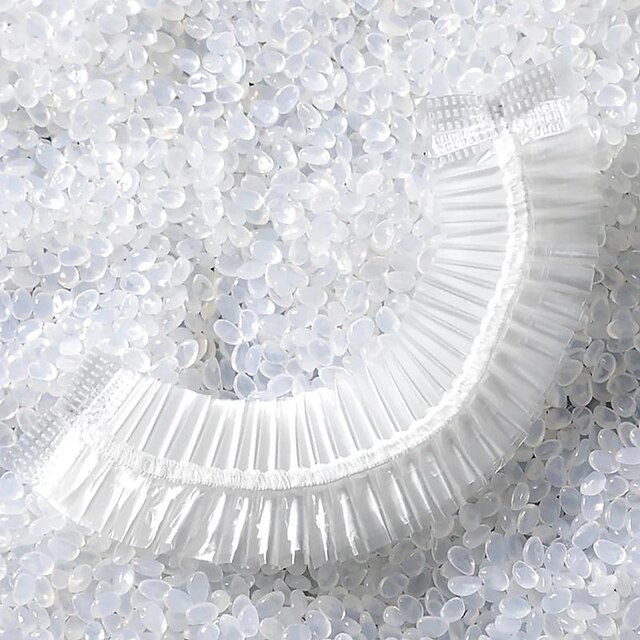 100pcs Disposable Plastic Wrap Cover Large Disposable Food Cover ...