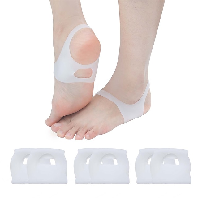 1Pair Orthopedic Silicone Heel Correctors for Flat Feet, Knock Knees ...