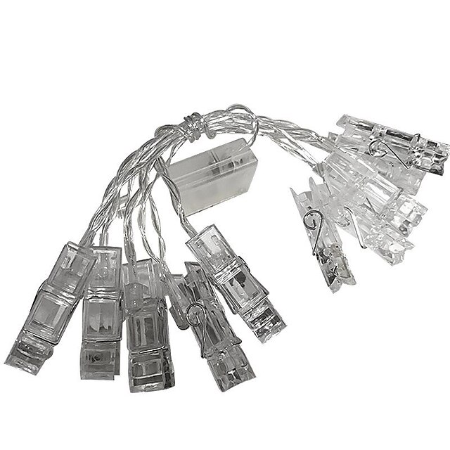 Elegant Wedding Party Reception Photo Clip String Lights – 1.5M/3M/6M ...