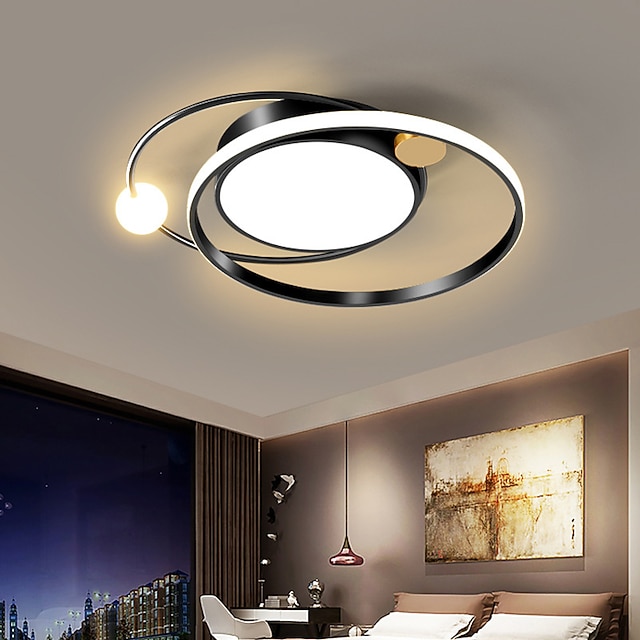LED Ceiling Light Round Design Ceiling Lamp Modern Artistic Metal ...