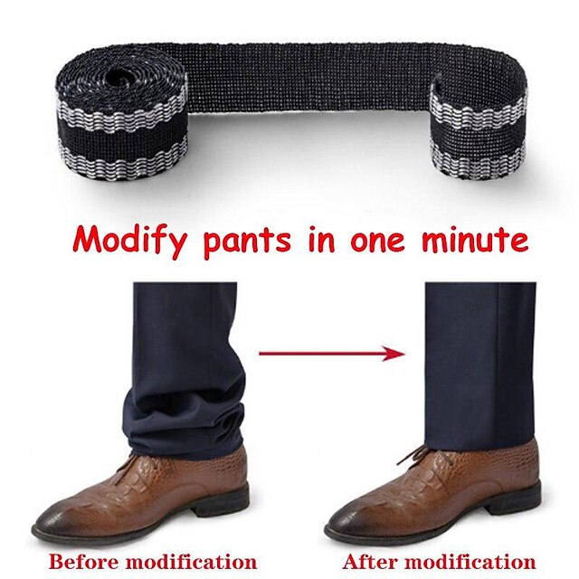 Adjustable Elastic Pant Leg Shortening Strap – Quick Fix for Loose ...