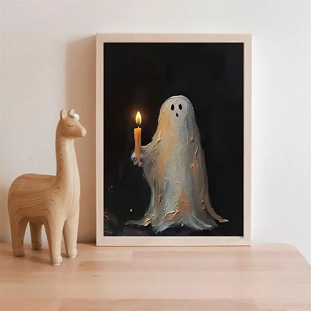 Halloween Wall Art Canvas Victoria Crow Witch Ghost Prints and Posters ...