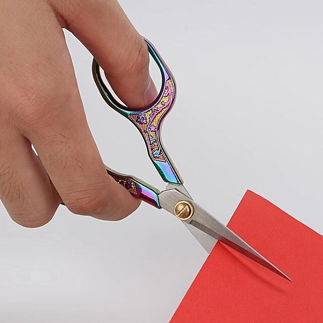 Plum Scissors Stainless Steel Household Scissors Office Stationery ...