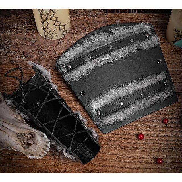 Retro Vintage Punk & Gothic Medieval Renaissance Wristband Wrist Brace ...