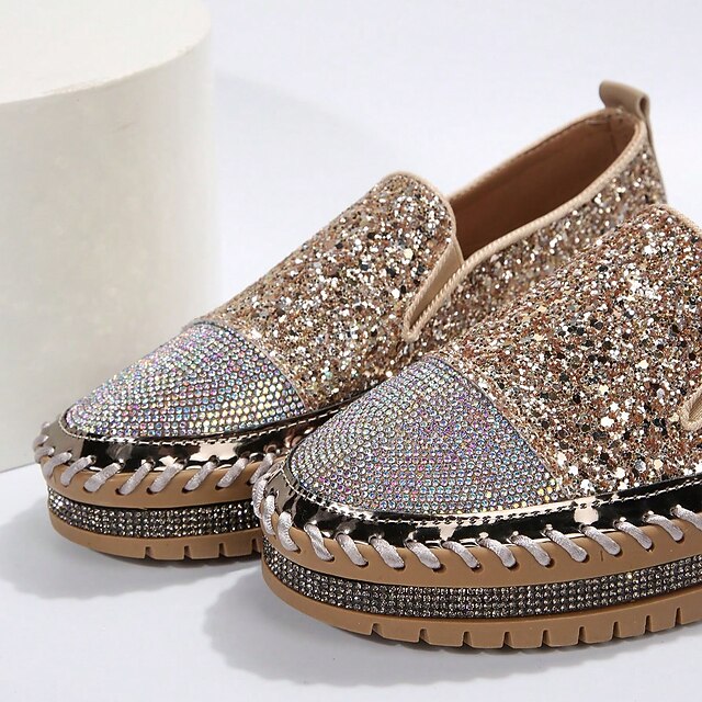 Mujer Zapatillas de deporte Slip-Ons Zapatillas Canvas Tallas Grandes Zapatillas de plataforma ...