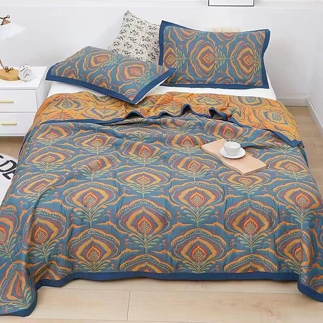 drie-in-één: handdoekdeken/laken/koeldeken asbaar volwassen ...