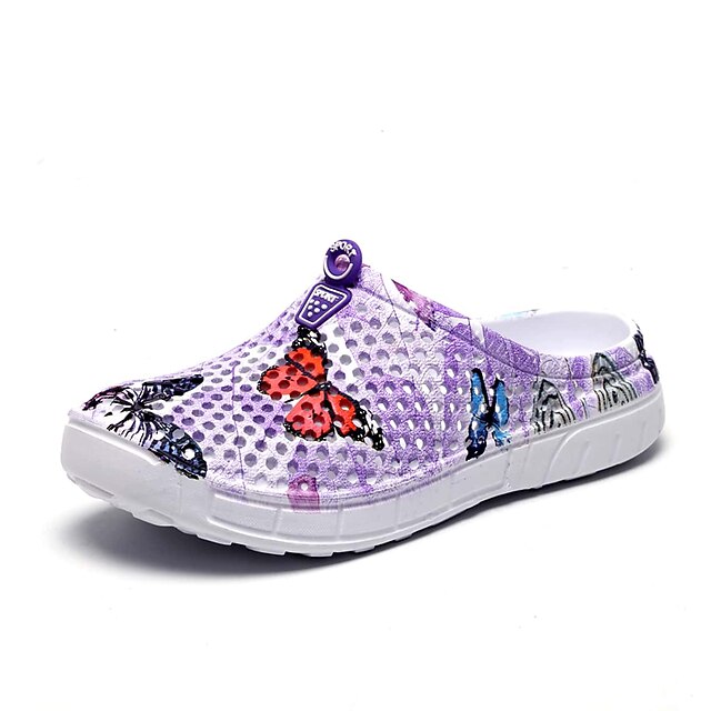 Women's Slippers Clogs Slip-Ons Plus Size Outdoor Slippers Summer ...