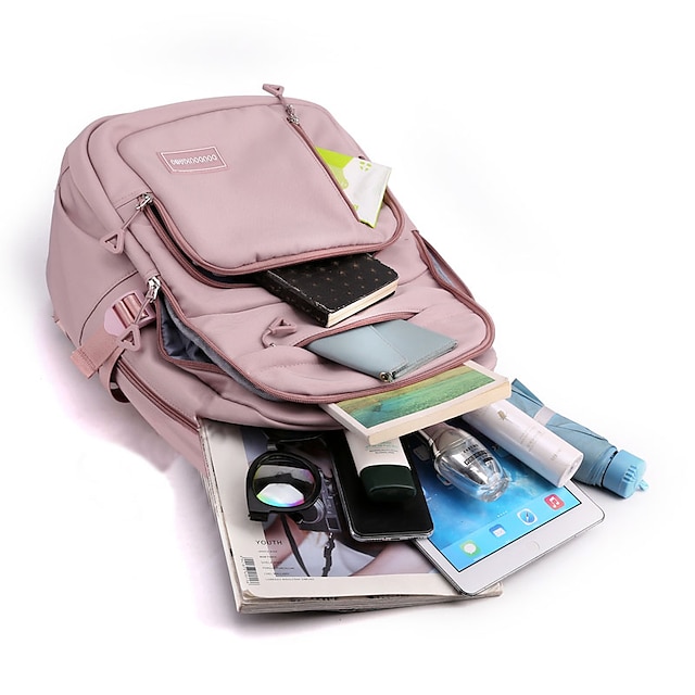 Kids Backpack for School – Lightweight Waterproof Bookbag with Multi ...