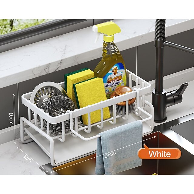 1pc Seasoning Rack With Hook, Kitchen Storage Rack, Multifunctional ...