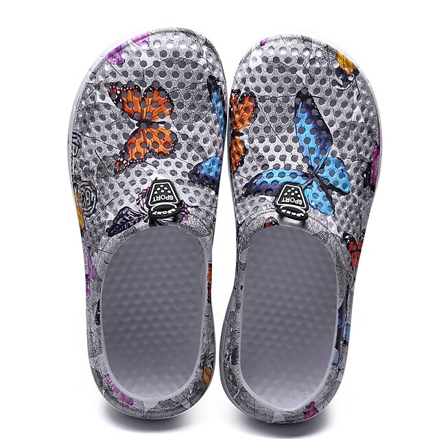 Women's Breathable Mesh Slip-On Water Shoes – Lightweight Butterfly ...