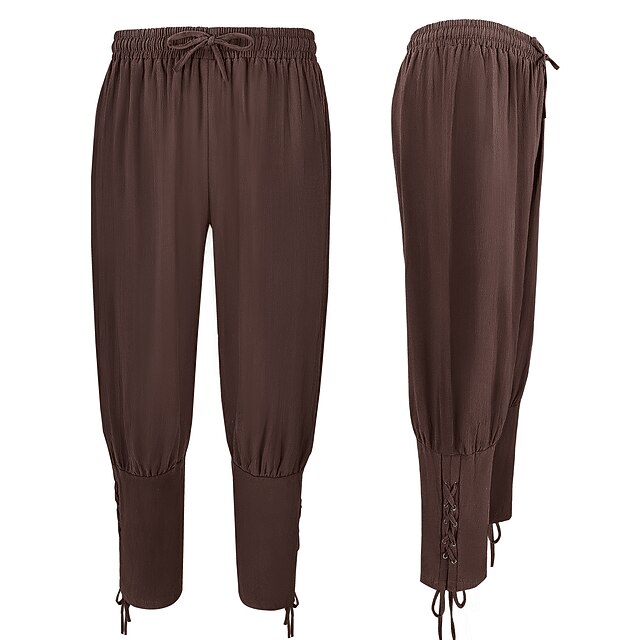 Retro Vintage Medieval 17th Century Masquerade Pirate Pants Knight ...