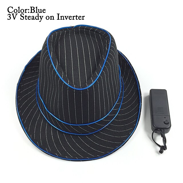 Luminous Hat Gentleman Performance Hat LED Glow Top Hat Party Gift ...