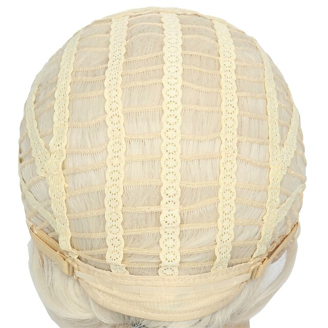 Colonial Wig Powdered Wig Men Blonde Wig Historical Carnival Costume ...