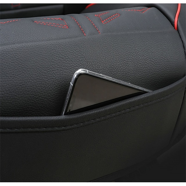 StarFire Car Cushion Four Seasons Universal Full Leather Seat Cover ...