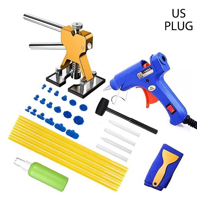 Car Paintless Body Dent Repair Tools Dent Repair Kit Car Dent Puller ...