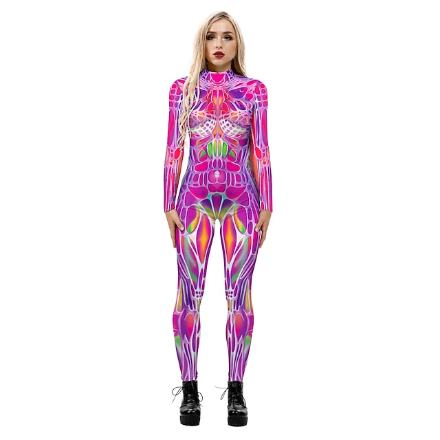 Super Heroes Halloween Zentai Suits Cosplay Costume Catsuit Carnival ...
