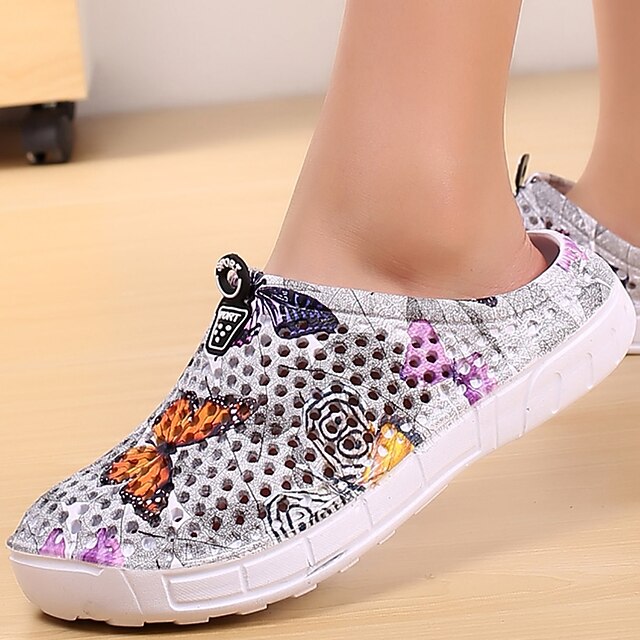 Women's Breathable Mesh Slip-On Water Shoes – Lightweight Butterfly ...