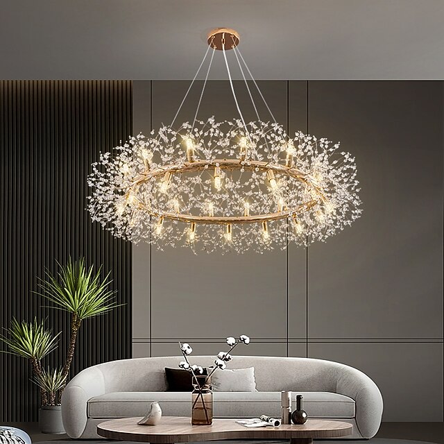 candelabre moderne din cristal foc de artificii, 12/20/28/40-lumini ...