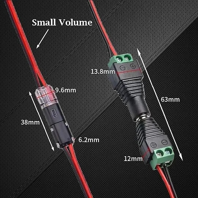 10PCS Quick Plug And Unplug Wire Connector Splicing Cable Crimping ...
