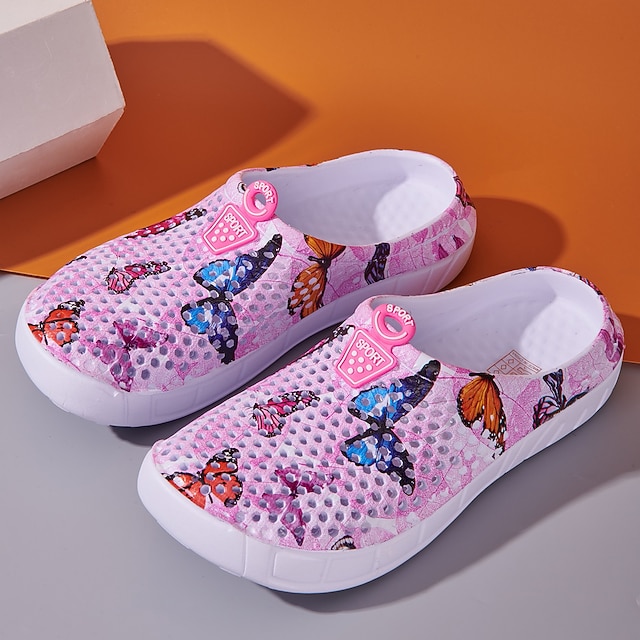Women's Breathable Mesh Slip-On Water Shoes – Lightweight Butterfly ...